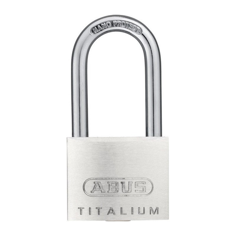 Cadenas 64 Titalium ABUS - 40 x 79 x 14.5 mm - entrouvrant - 64TI/40HB40 KA | Leroy Merlin