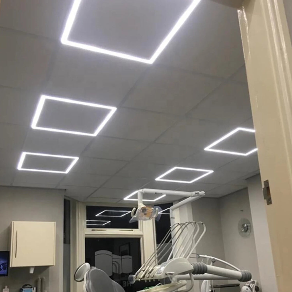 Dalle LED Cadre Lumineux 60x60 Slim 36W BLANC (Pack de 6) - Blanc ...