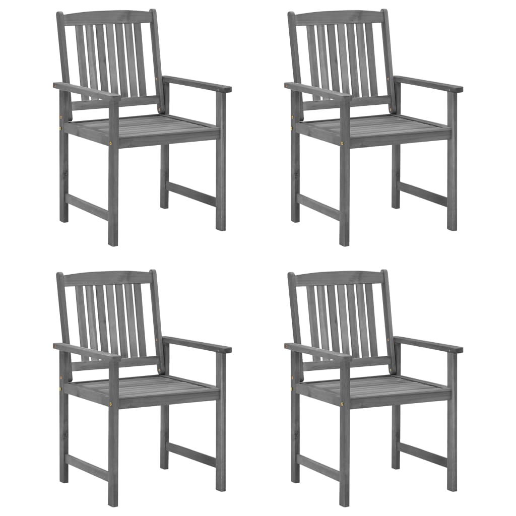 Lot de 4 Chaises de jardin | Siège de Terrasse | Chaise d'extérieur ...
