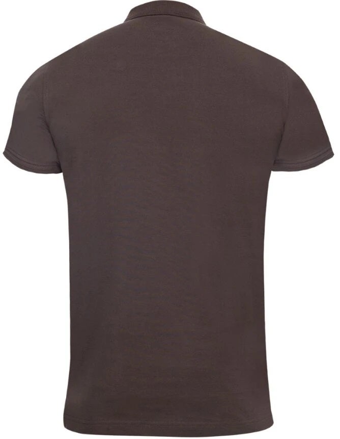 Polo Homme 100% coton piqué - Marron - Taille XL | Leroy Merlin