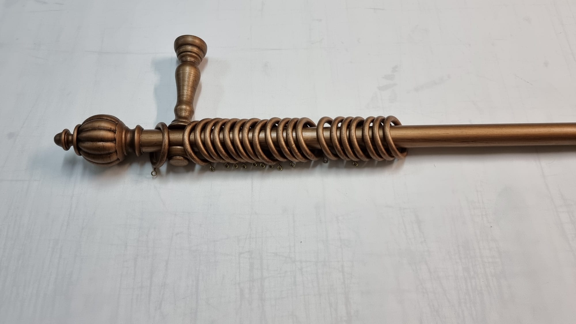 Tringle à rideaux en bois de haute qualité, diamètre 35 mm couleur ...