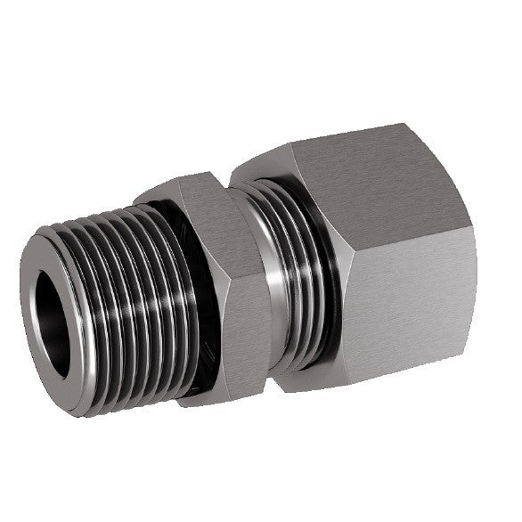 Unión recta macho 6L x R 1/8" Inox 316Ti | Leroy Merlin