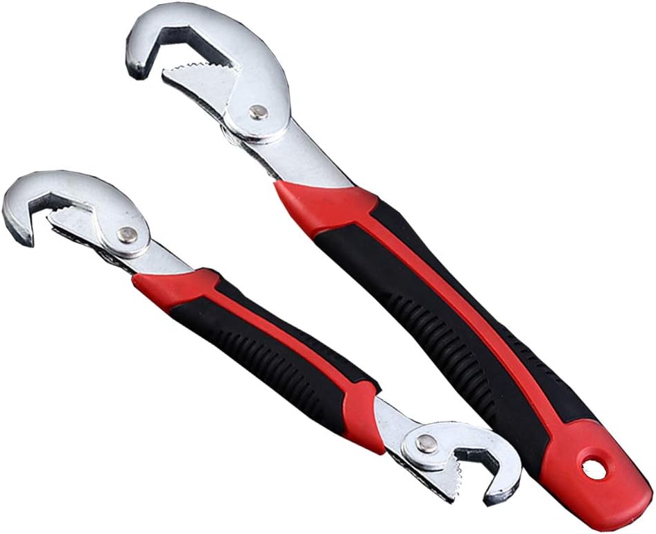 Lot de 2 clés à molette réglable - Clé universelle multifonction ...