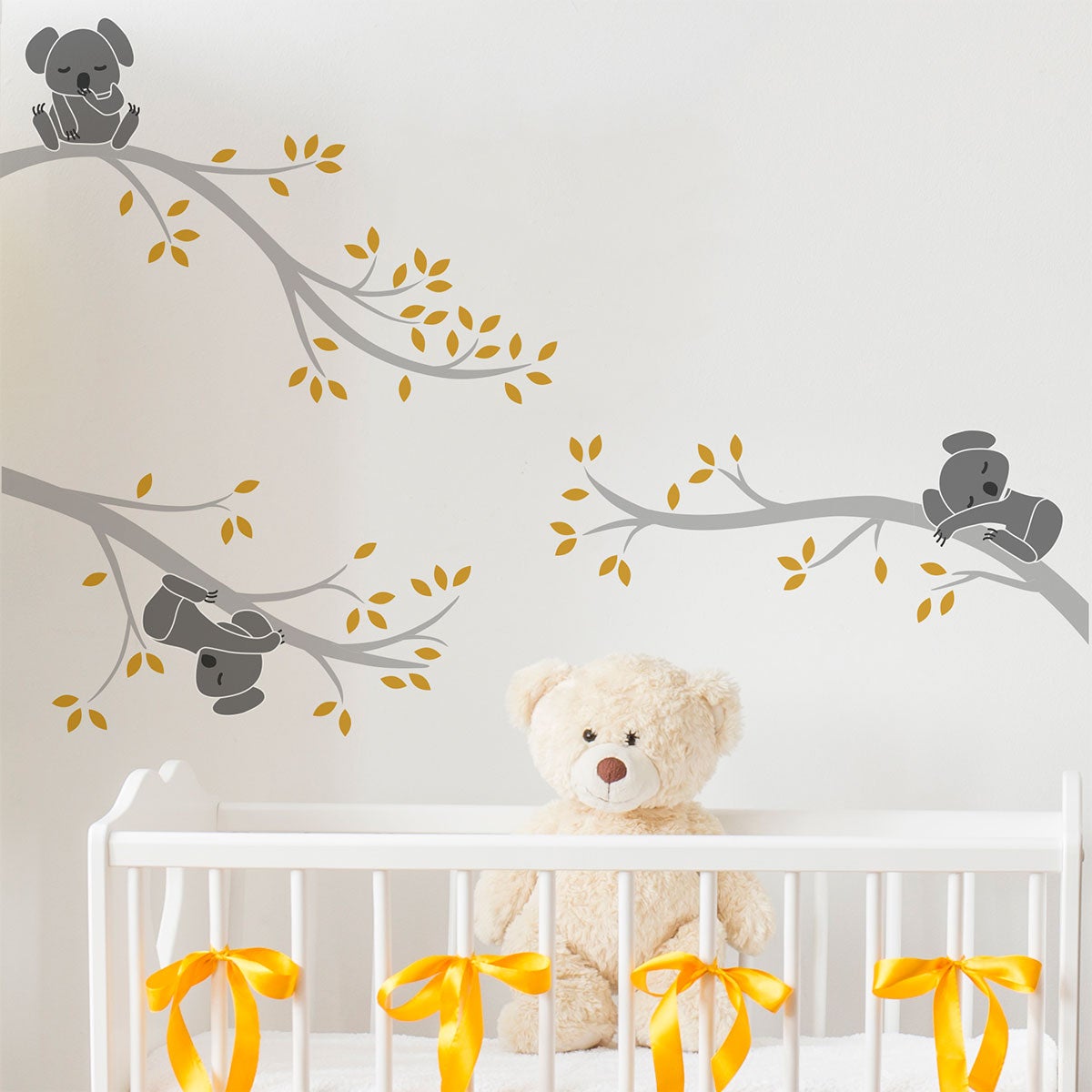 Stickers muraux | Sticker Mural Autocollant - KOALAS MIGNONS SUR LES ...