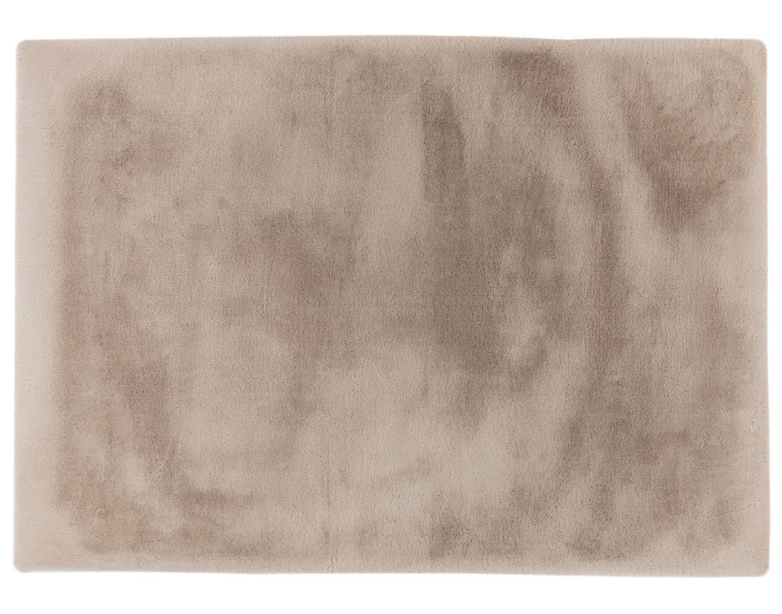 Tapis en 100% polyester beige 160x230 cm | Leroy Merlin