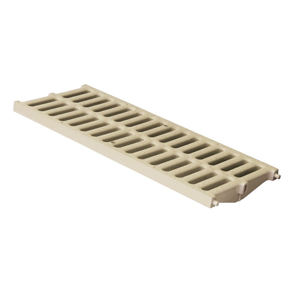 Grille PVC anti-choc légère 18KN 200x500mm sable | Leroy Merlin