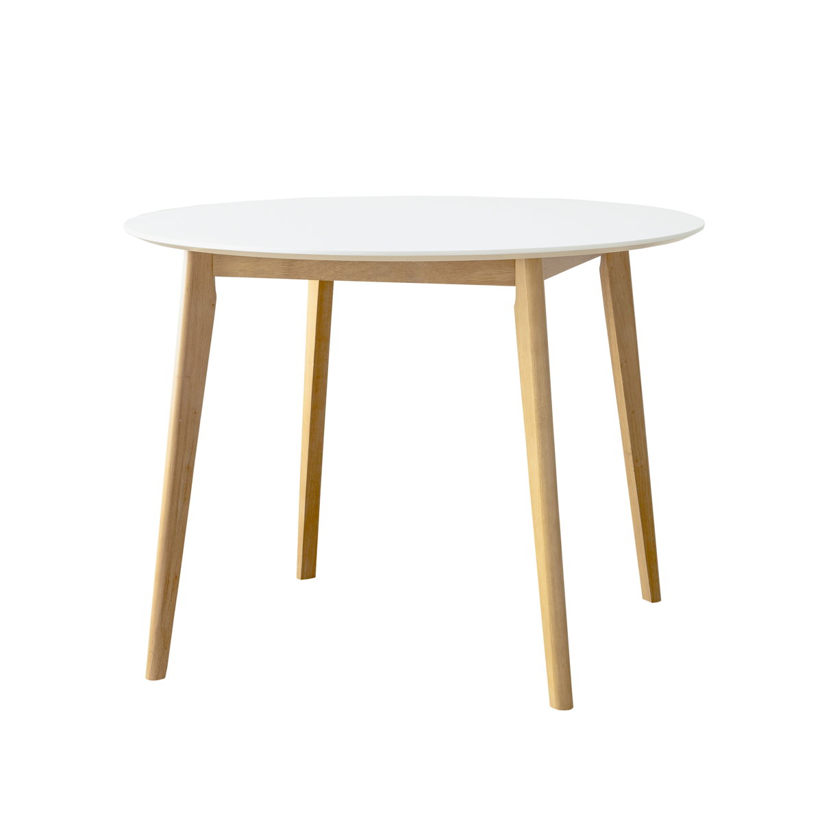 Table à manger ronde 100 Basic 75 cm x 100 cm | Leroy Merlin