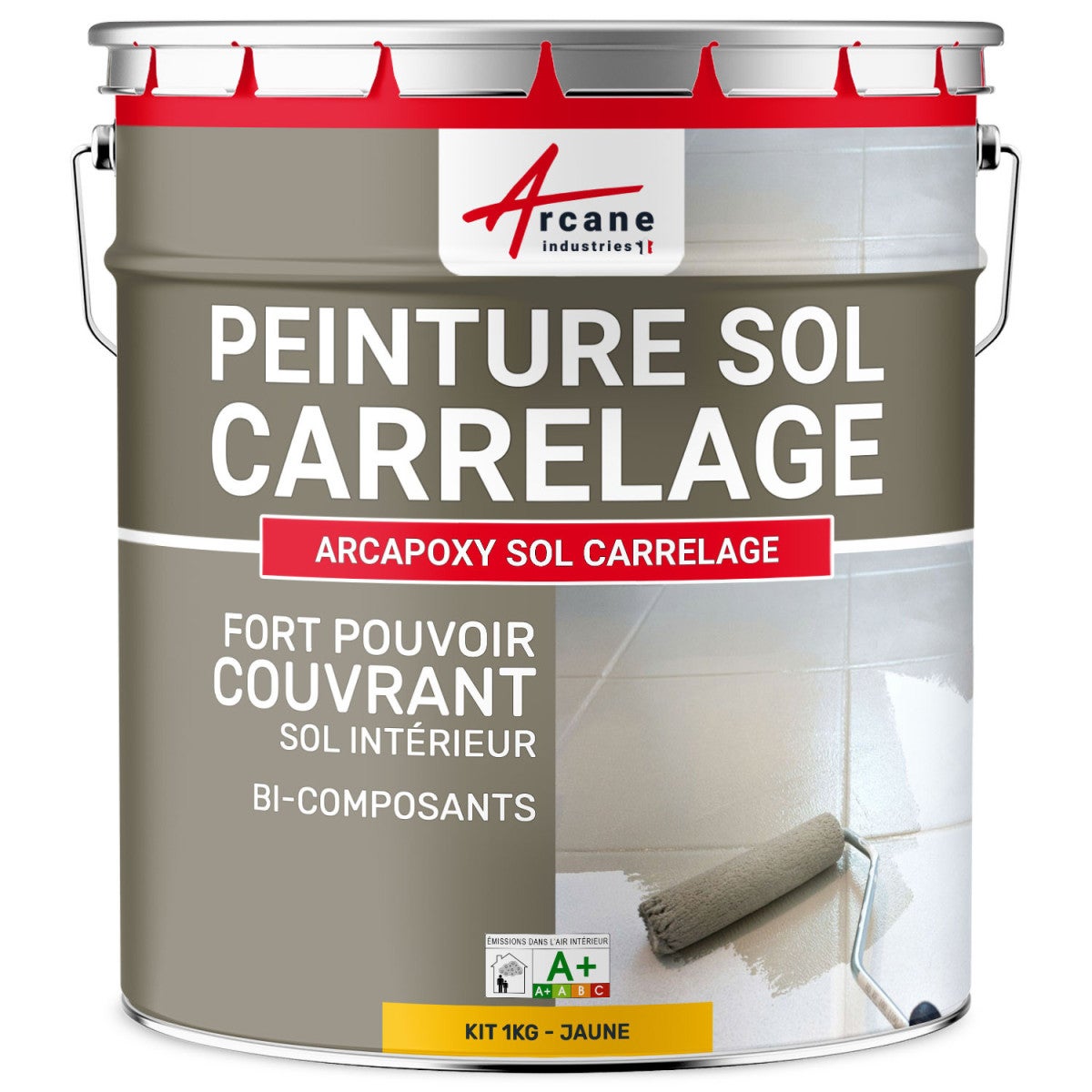 Peinture Résine Sol Carrelage - ARCAPOXY SOL CARRELAGE - 1 kg (jusqu'à ...