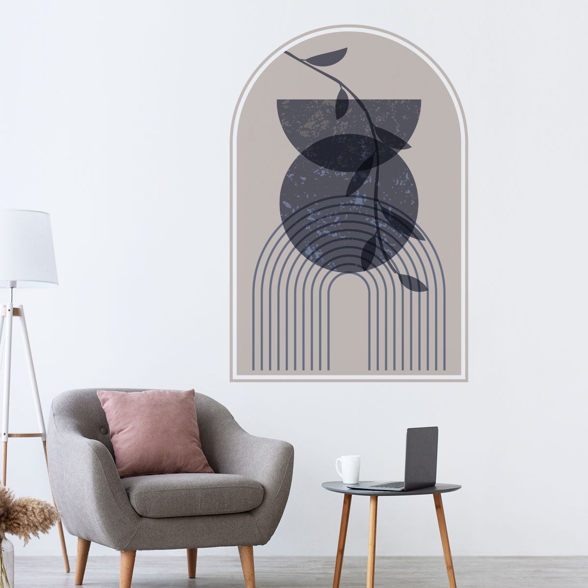 Papel pintado prepegado arco romántico y elegante - adhesivo de pared ...