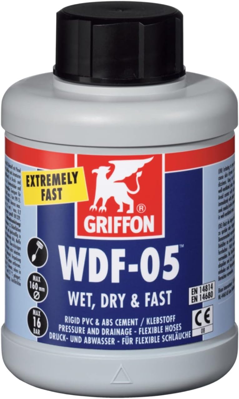 Pvc adhesive griffon wdf-05 c / brost 500ml | Leroy Merlin