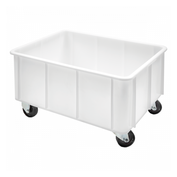 Bac Renforcé Grand Volume Empilable - 4 Roues | Leroy Merlin