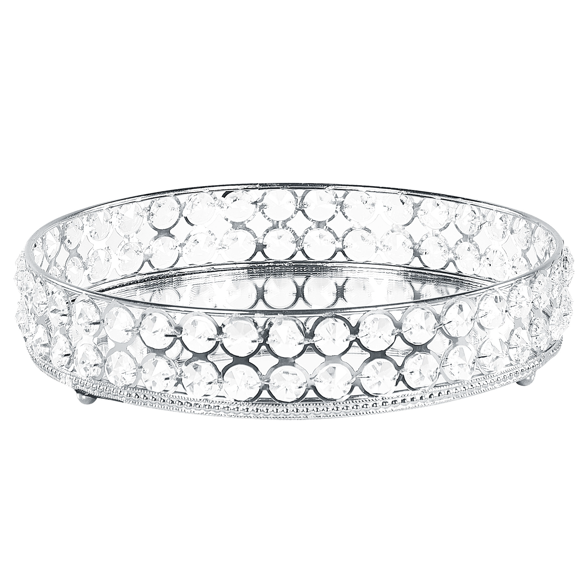 Vassoio VATAN Specchiato Argento | Leroy Merlin