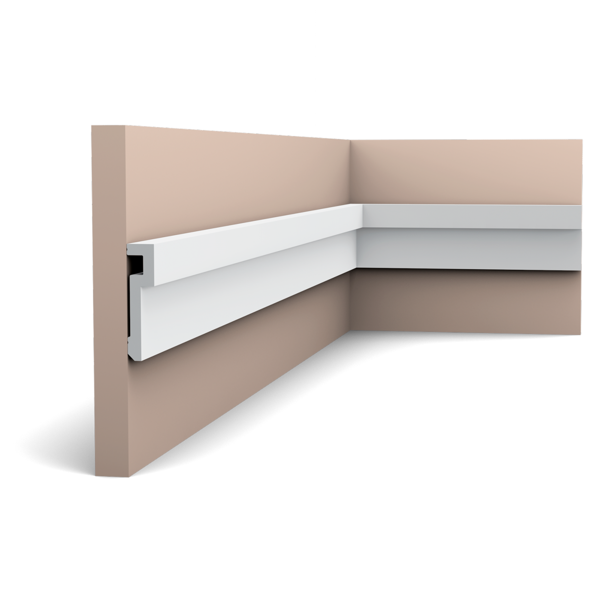 PX198 Cimaise murale Orac Decor - 2,0x8,3x200cm (h x p x L) - moulure ...