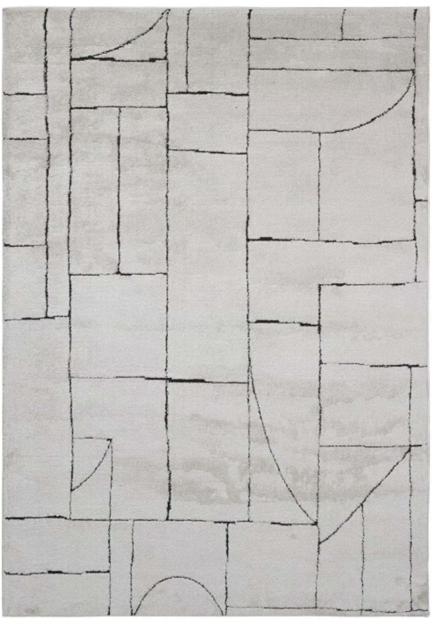 Tapis shaggy style berbère BRIGA 160x230 cm | Leroy Merlin