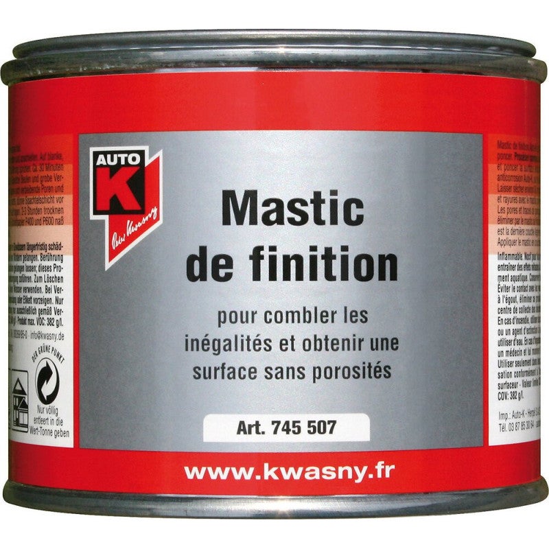 Mastic de finition carrosserie auto pot 200g Auto K | Leroy Merlin