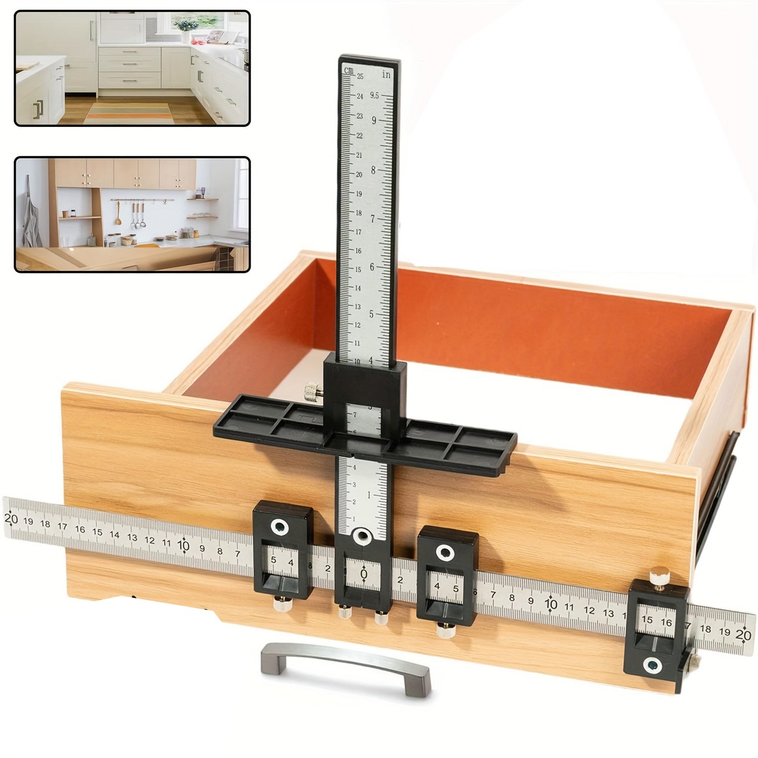 Guide de perçage réglable pour armoires métalliques, gabarit pour l ...