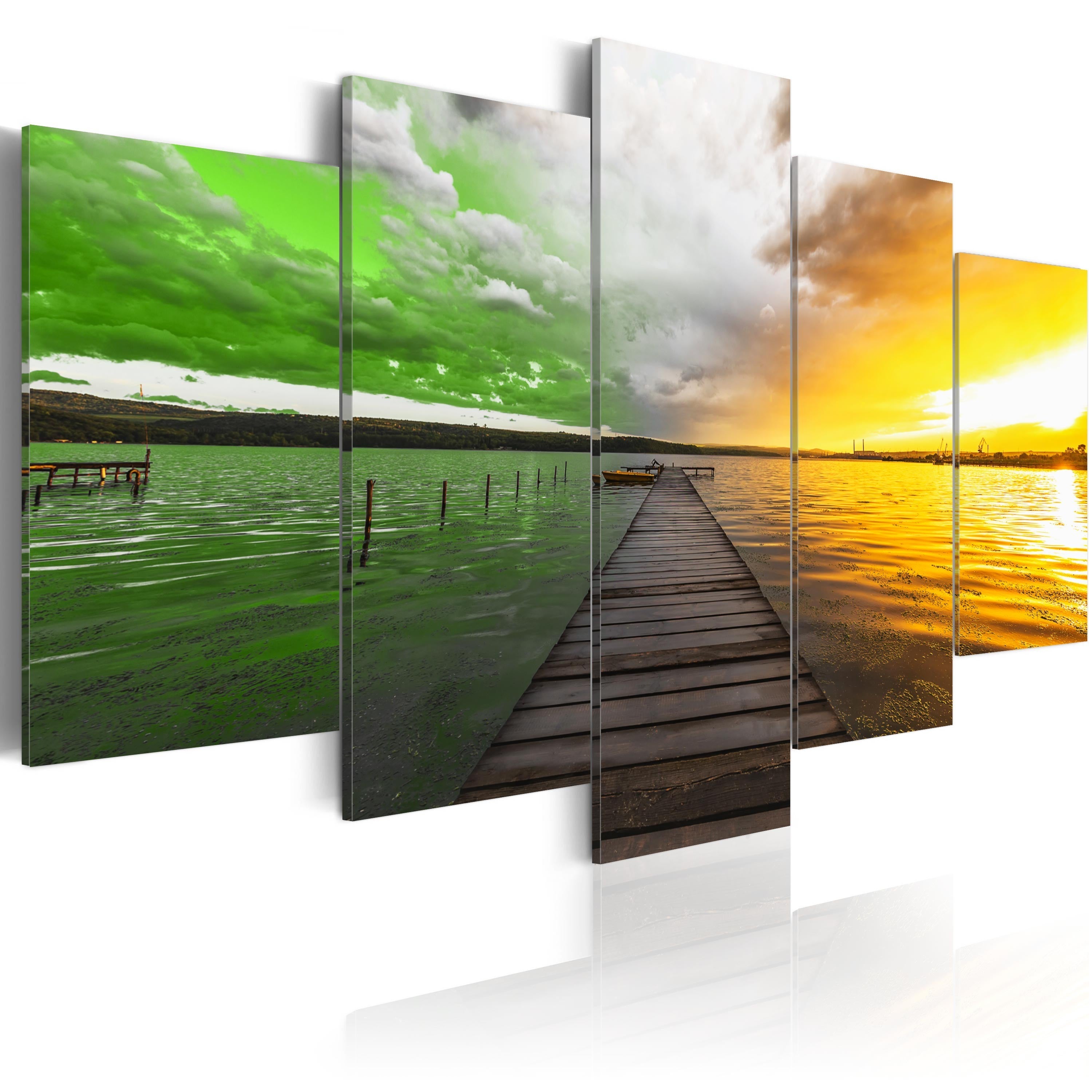 Tableau Border of Summer - L 200 x H 100 cm | Leroy Merlin