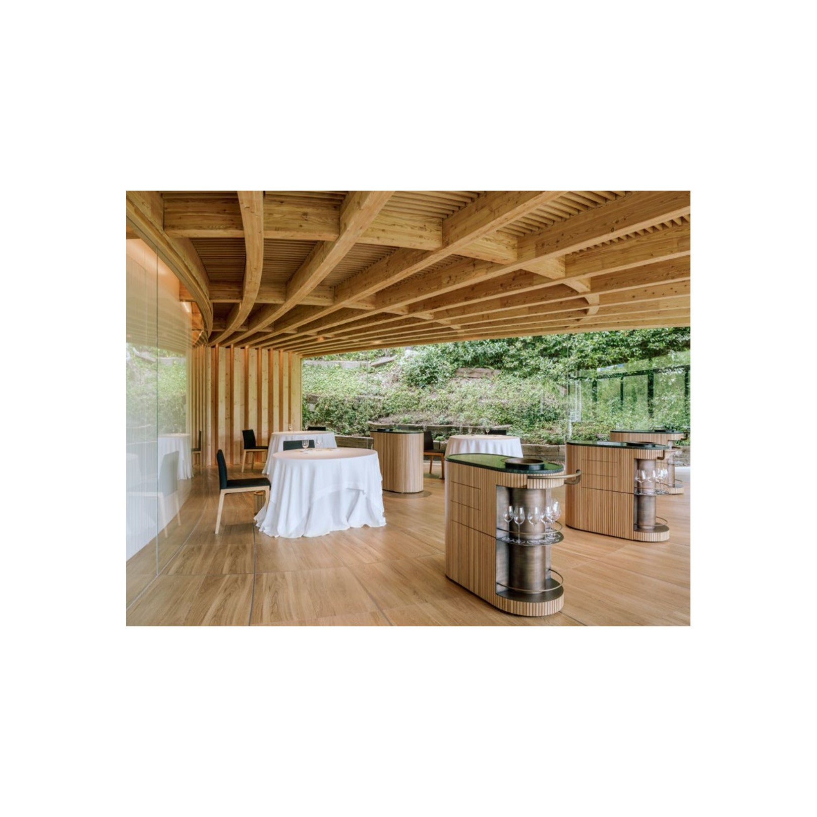 Carrelage grès cérame effet parquet ETERNAL WOOD Chevron 120x20 cm ...