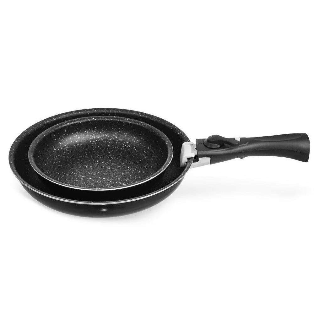 Poêles en granit GRANDE 20 / 26 cm – set de 3 pièces | Leroy Merlin
