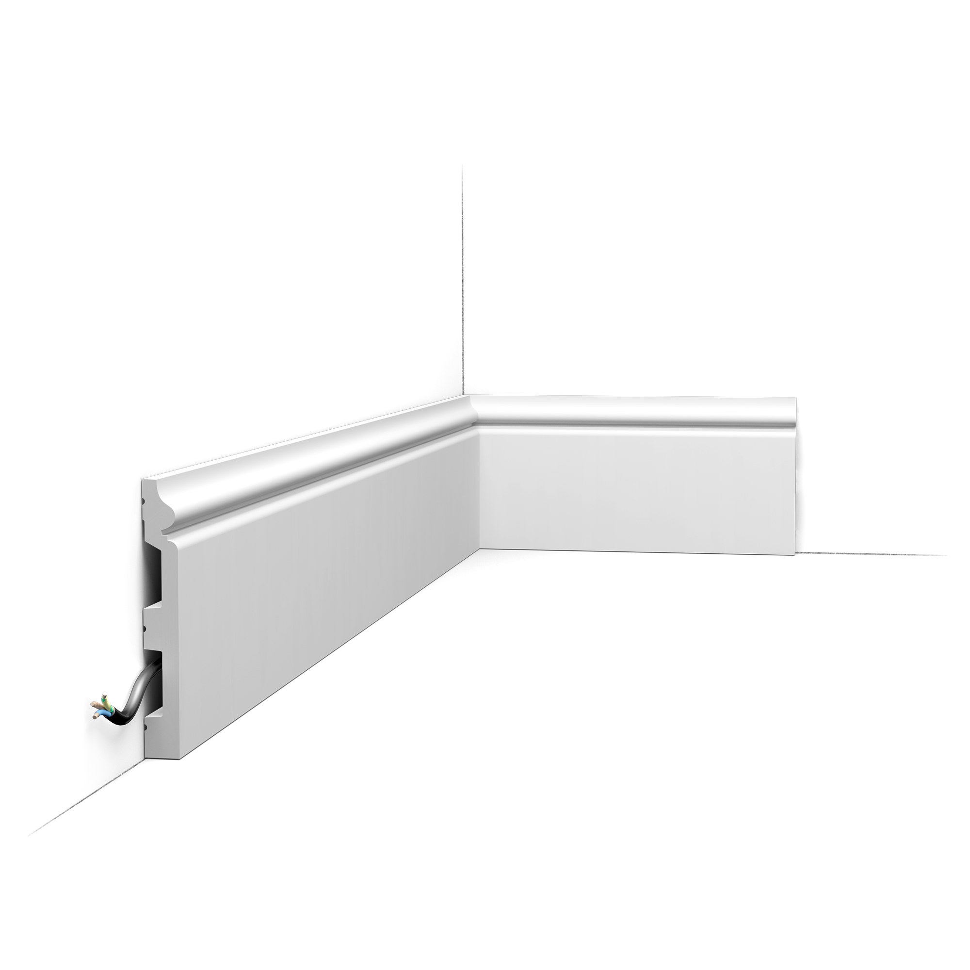 SX118 CONTOUR Plinthe Orac Decor - 14x1,8x200cm (h x p x L) - plinthe ...