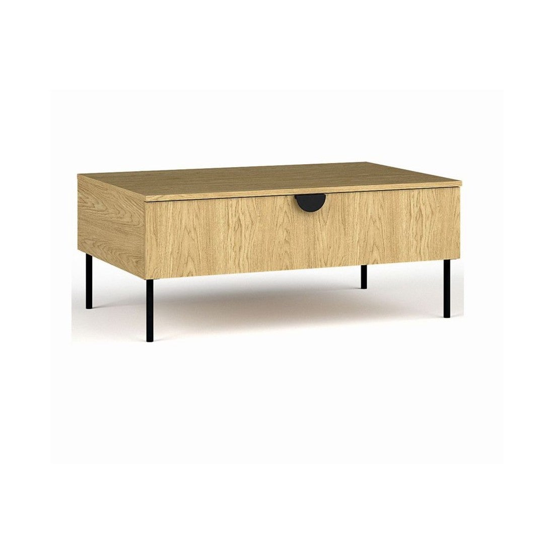 Mesa Baja - Color Roble - Colección MONDO | Leroy Merlin