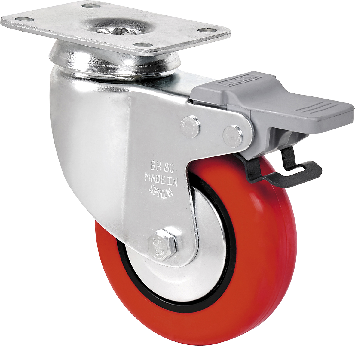ROUE 2/2464C S.BHF ø 80 PPI POLYURÉTHANE | Leroy Merlin