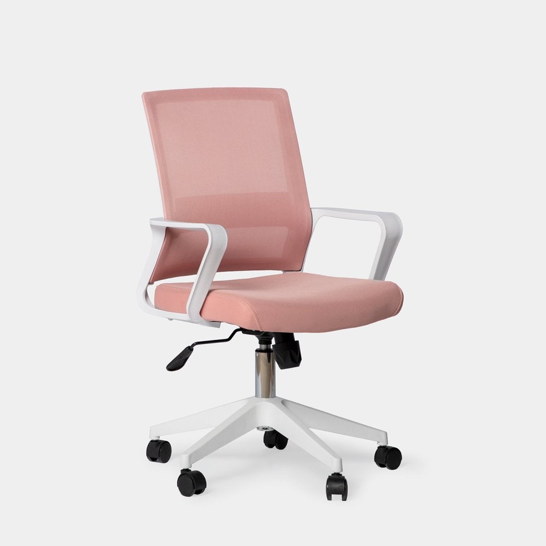 Chaise de bureau rose Sayla | Leroy Merlin