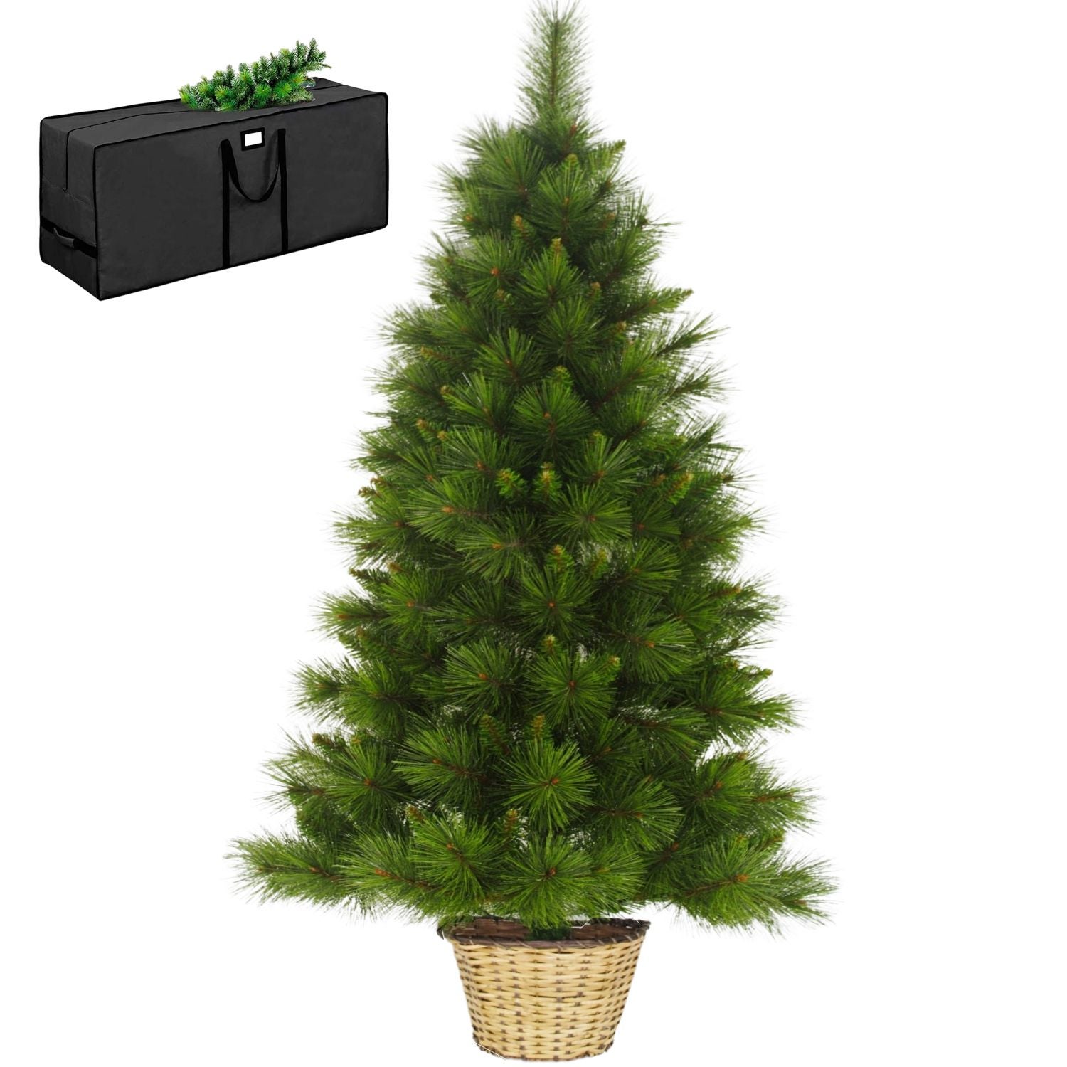 Marvin Albero di Natale da Parete Muro a Metà Effetto Realistico ...