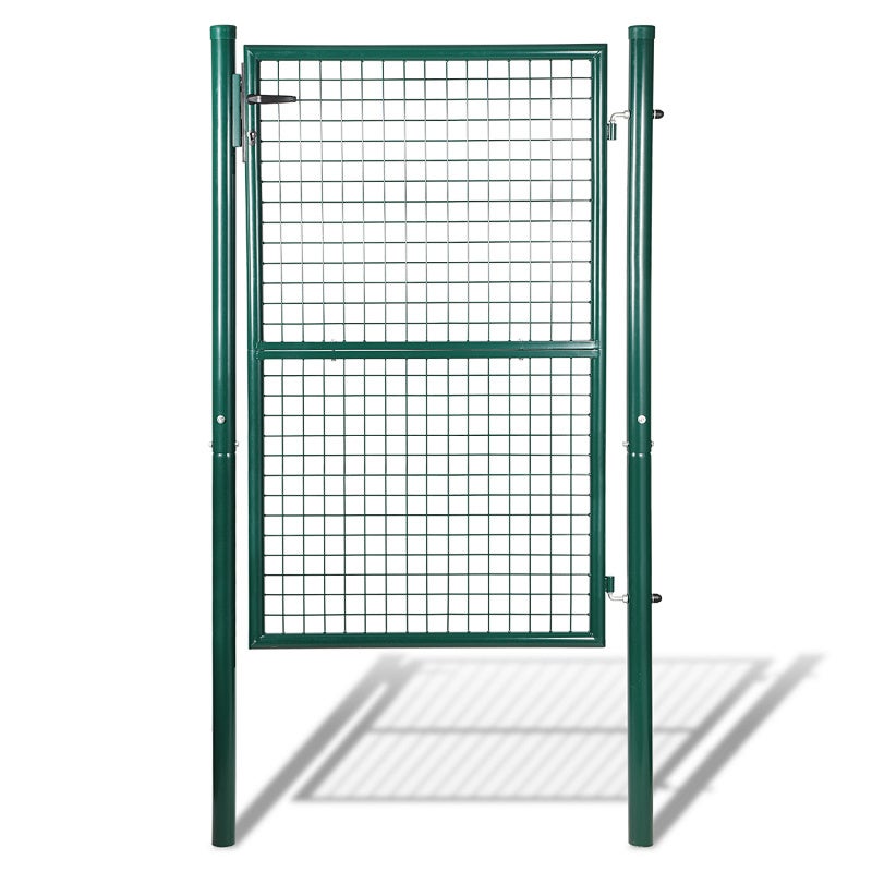 150x100cm Portillon de jardin En acier galvanisé - Portail de jardin ...