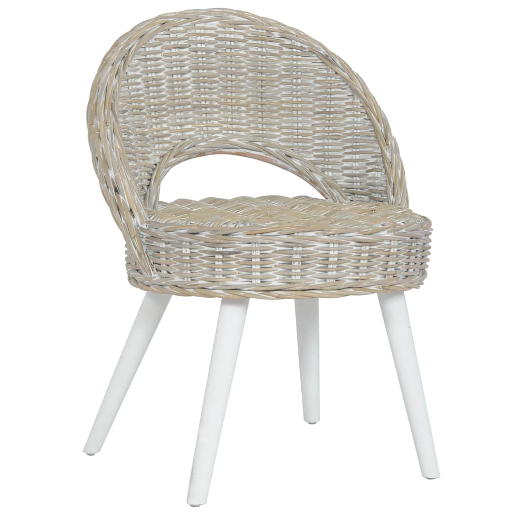 Chaise de canapé rotin kubu blanc | Leroy Merlin
