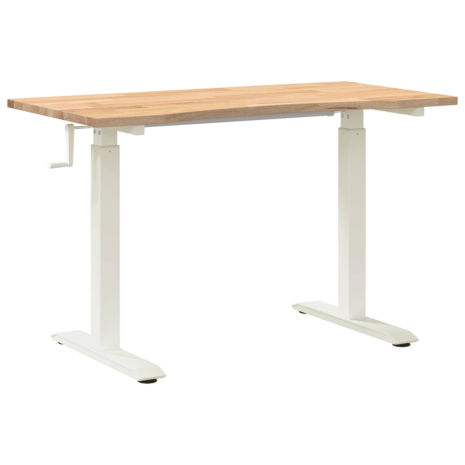 Bureau | Table de travail | Table d'étude Blanc et Naturel 120 x 60 cm ...