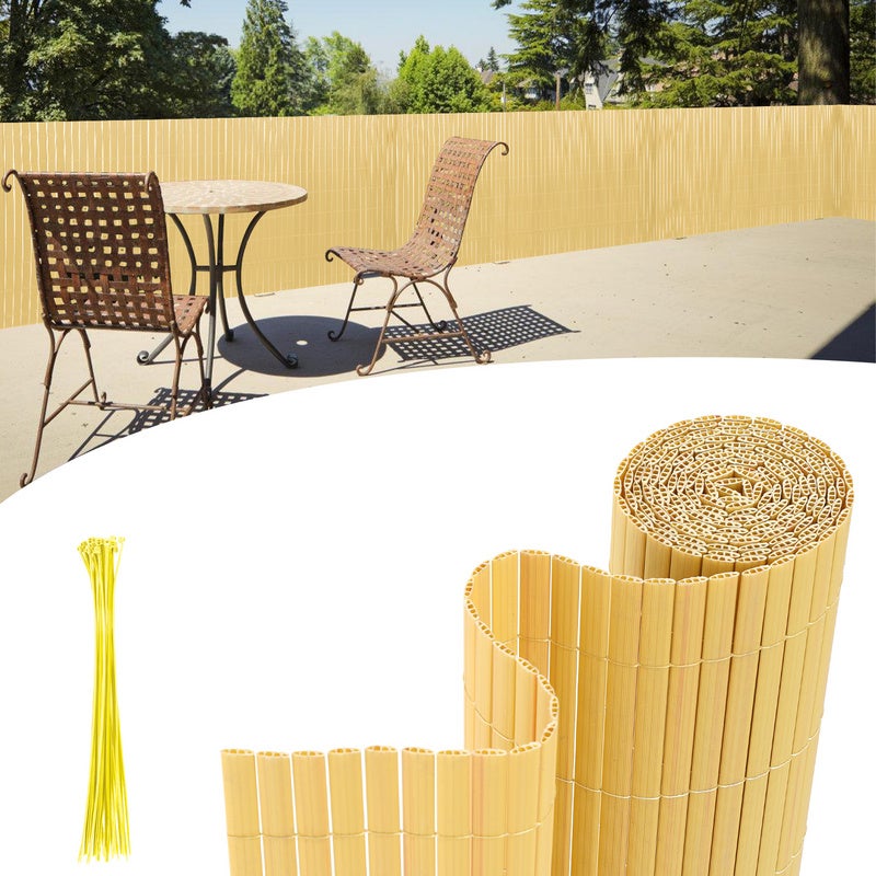 Canisse in PVC per il giardino, Recinzione frangivento per balconi ...