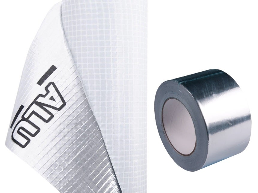 PACK Membrane pare-vapeur PAROTEC Alu 110 - 1,5 x 50m + Adhésif Alu ...