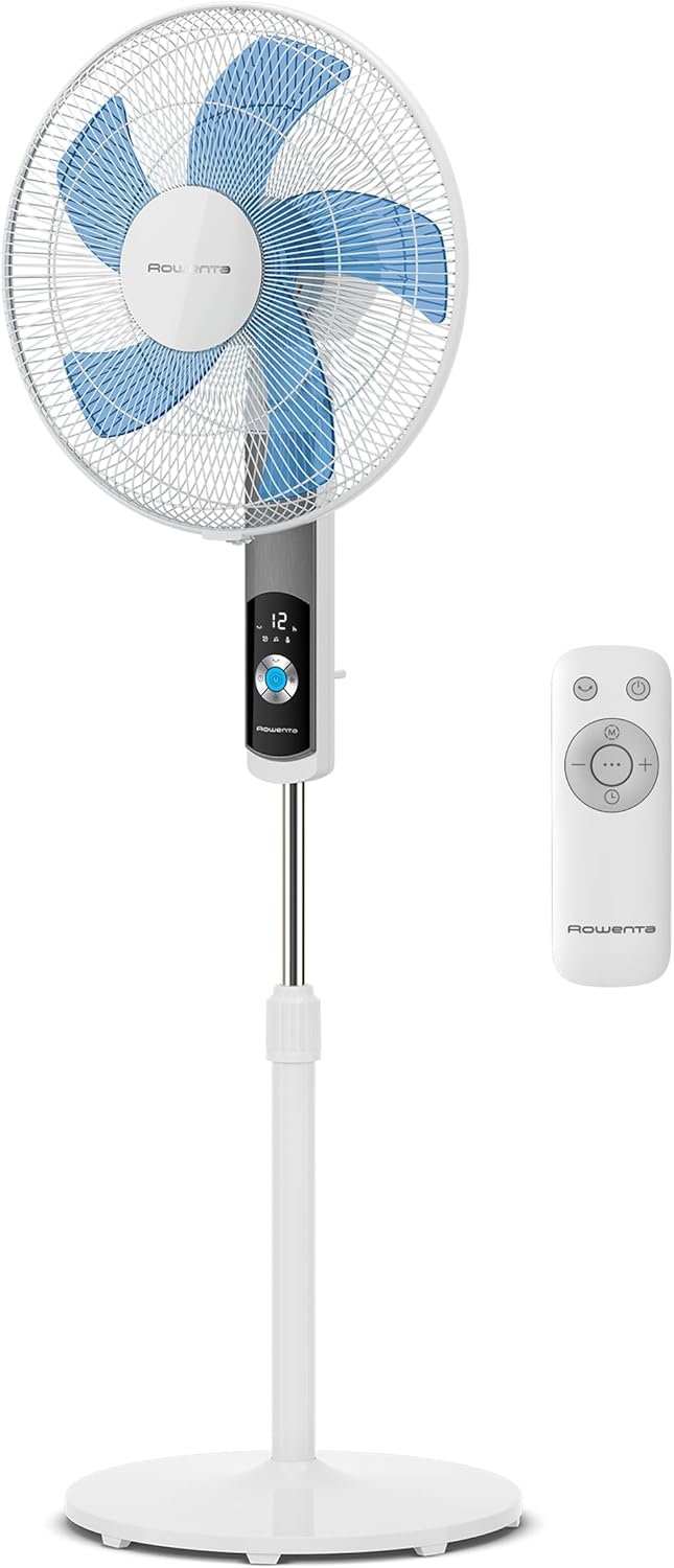 Rowenta Turbo Silence, Ventilateur sur pied, Silencieux, Puissant ...