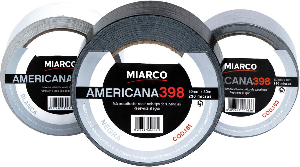 RUBAN AMÉRICAIN 398-50MMX10M BLANC | Leroy Merlin