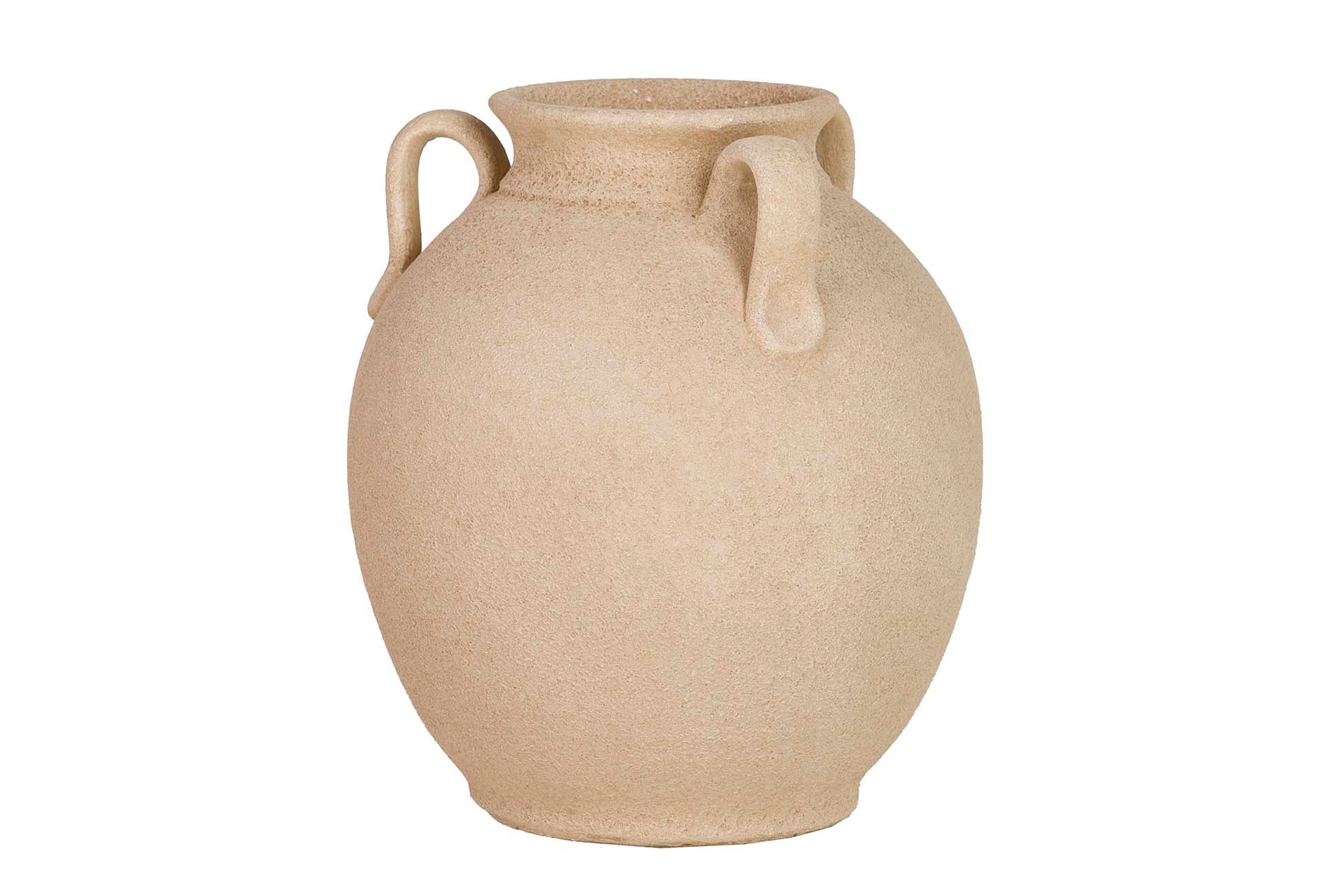 Vase en céramique marron 35 x 35 x 40 cm | Leroy Merlin