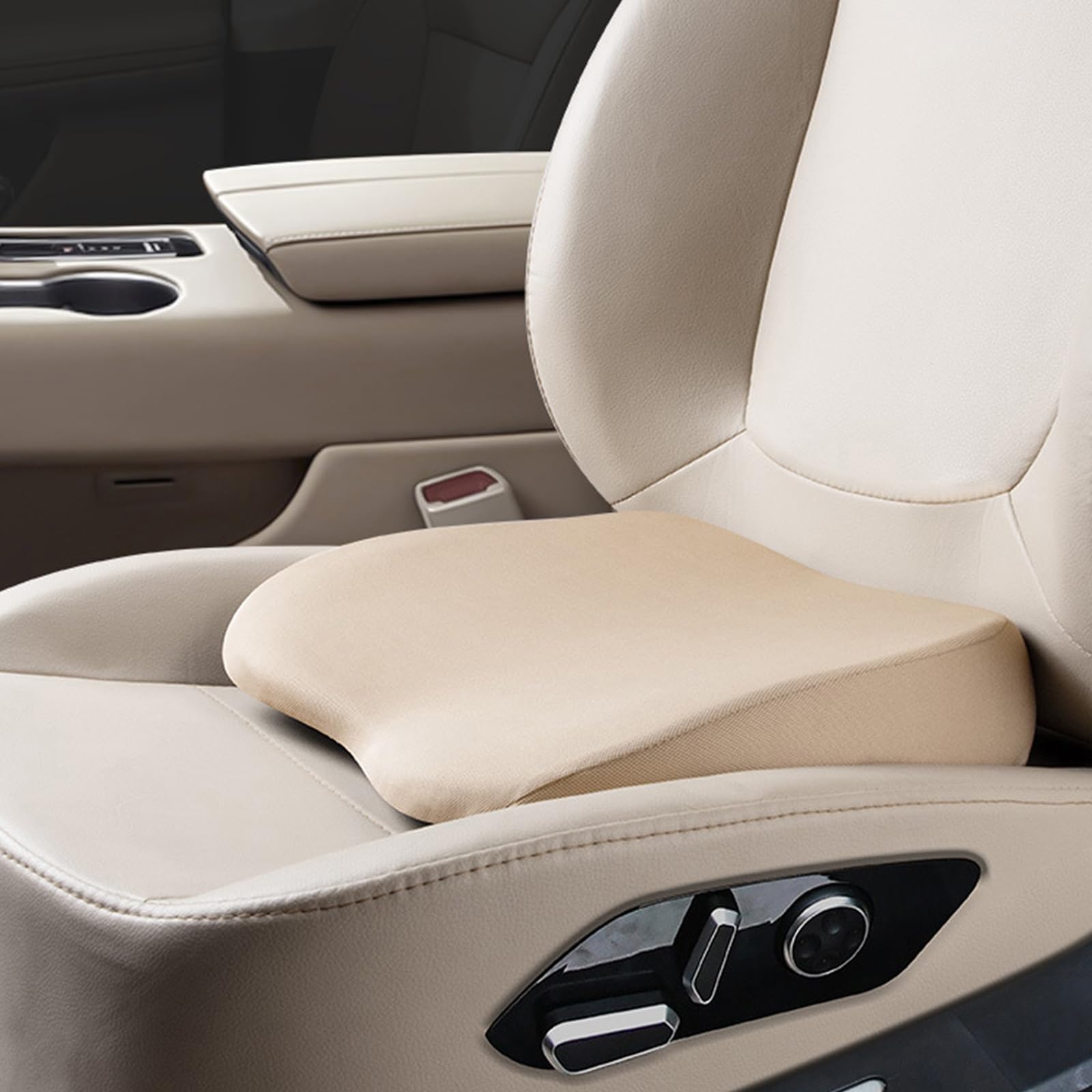 Coussins de siège de voiture moelleux, coussins d'amélioration des ...