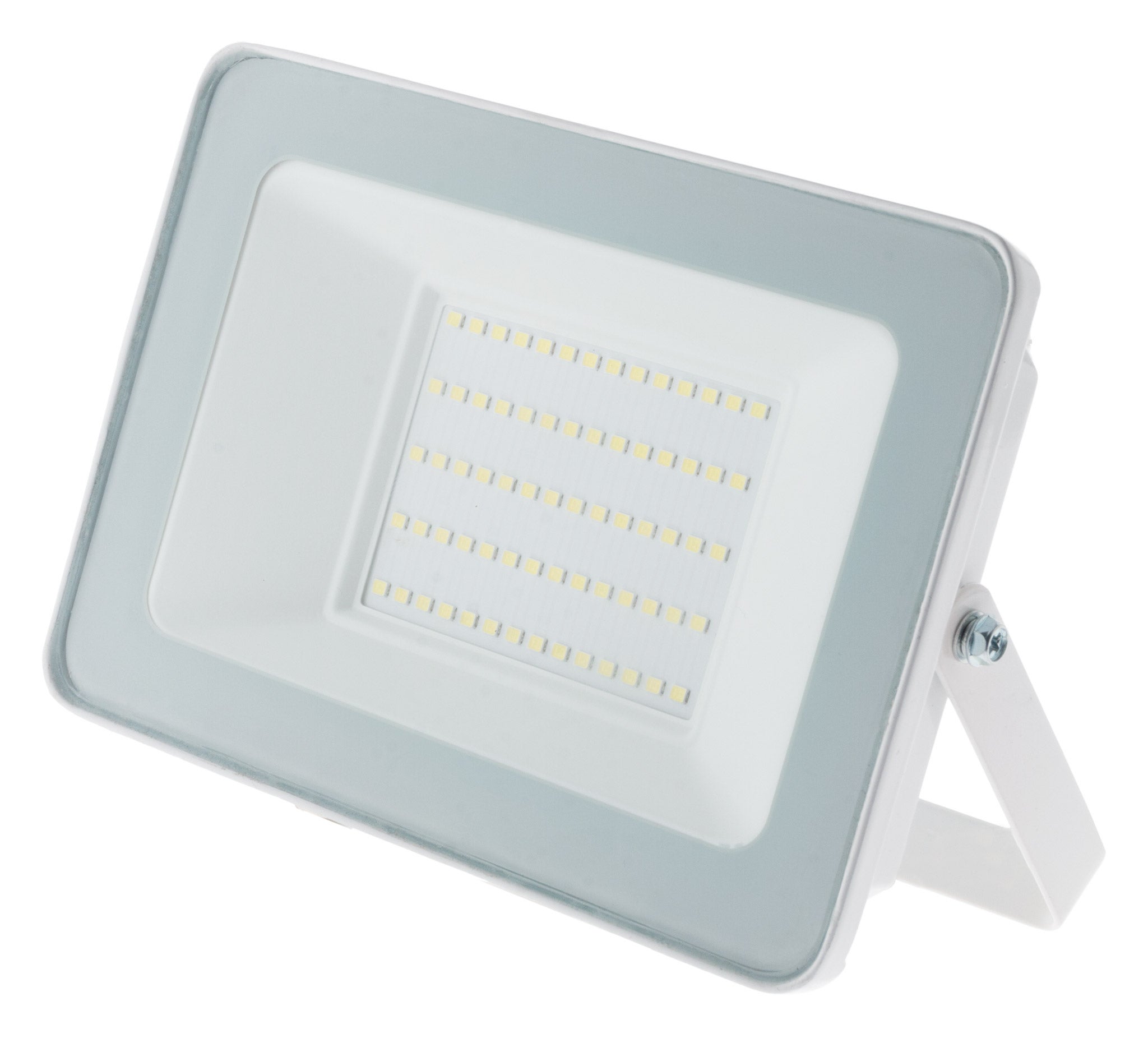 Projecteur LED chantier 50W 5000lm IP65 - Blanc - Zenitech | Leroy Merlin