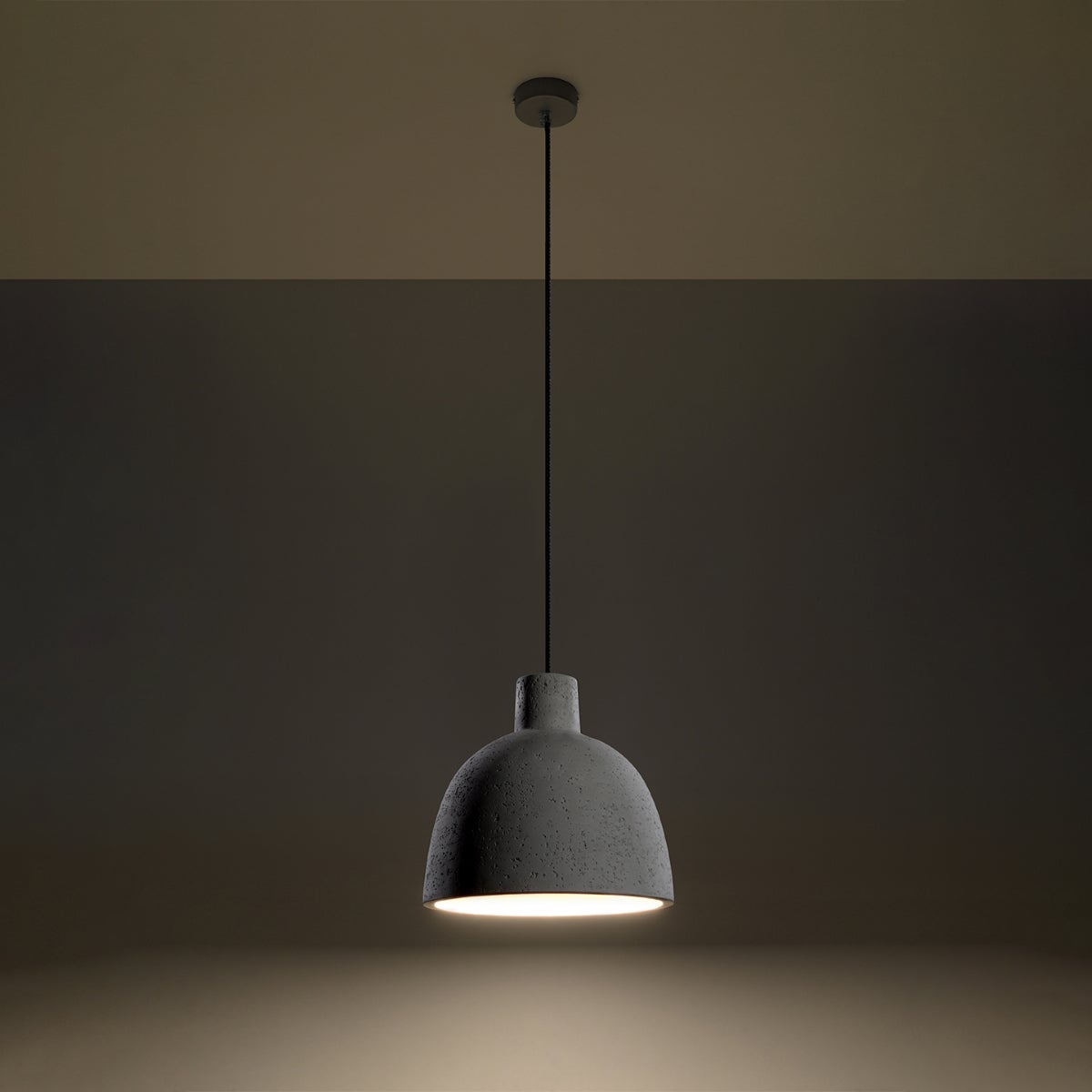 Lampe suspendue SOLYMA LED avec ampoule 3000K - 28x28x128cm Sollux ...