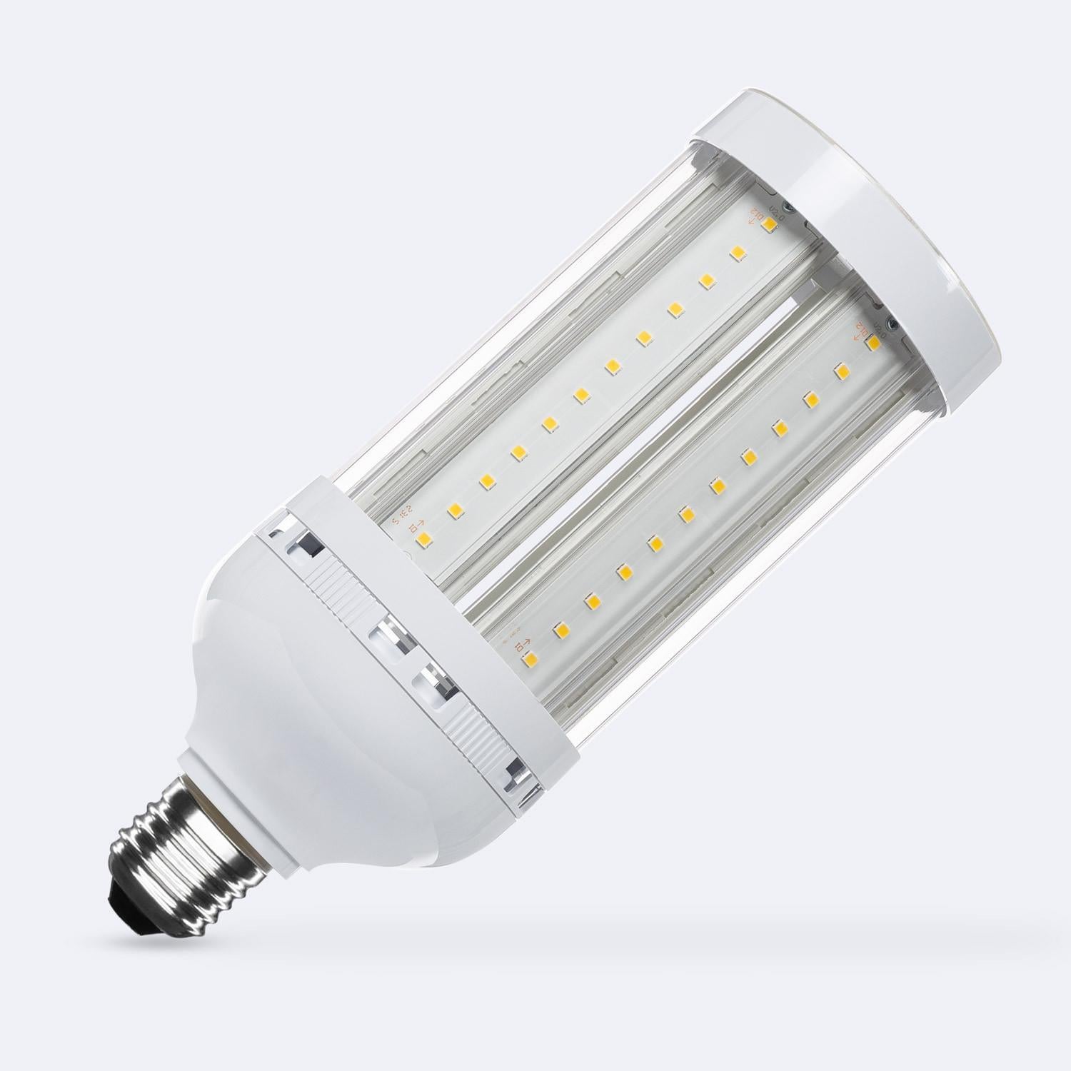 Ampoule LED Éclairage Public Corn E27 36W IP65 2700K Blanc chaud | Leroy Merlin