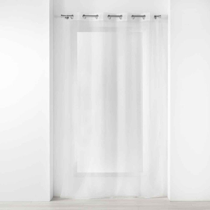 Rideau Voilage à Œillets "Voilizea" 140x240cm Blanc | Leroy Merlin