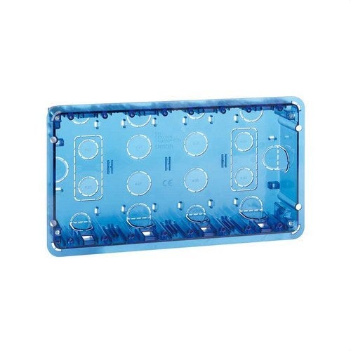 Caja de pared de empotrar para 4 elementos doble Simon 500 Cima | Leroy ...