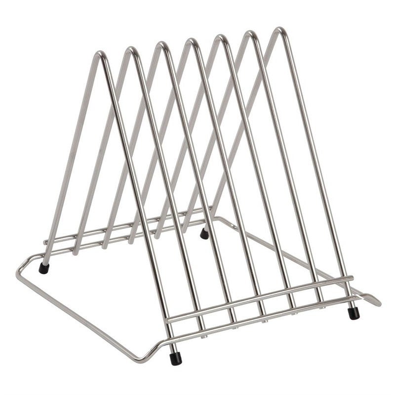 Support Inox pour 6 Planches à Découper de 30 mm - Hygiplas | Leroy Merlin