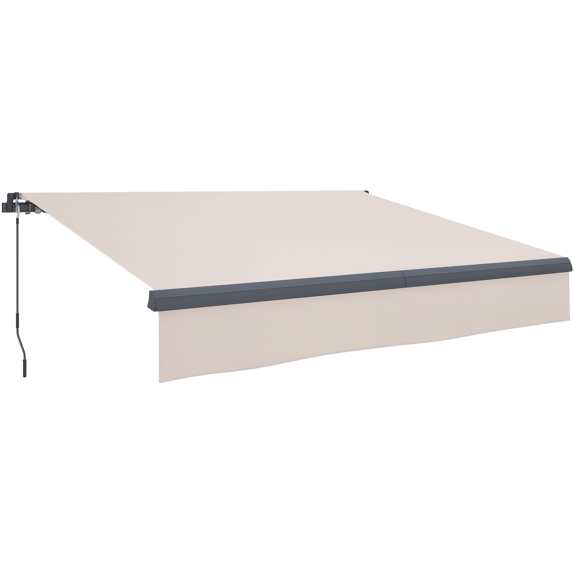 Store banne crème 295x200 cm manuel, métal + alu anti-UV | Leroy Merlin