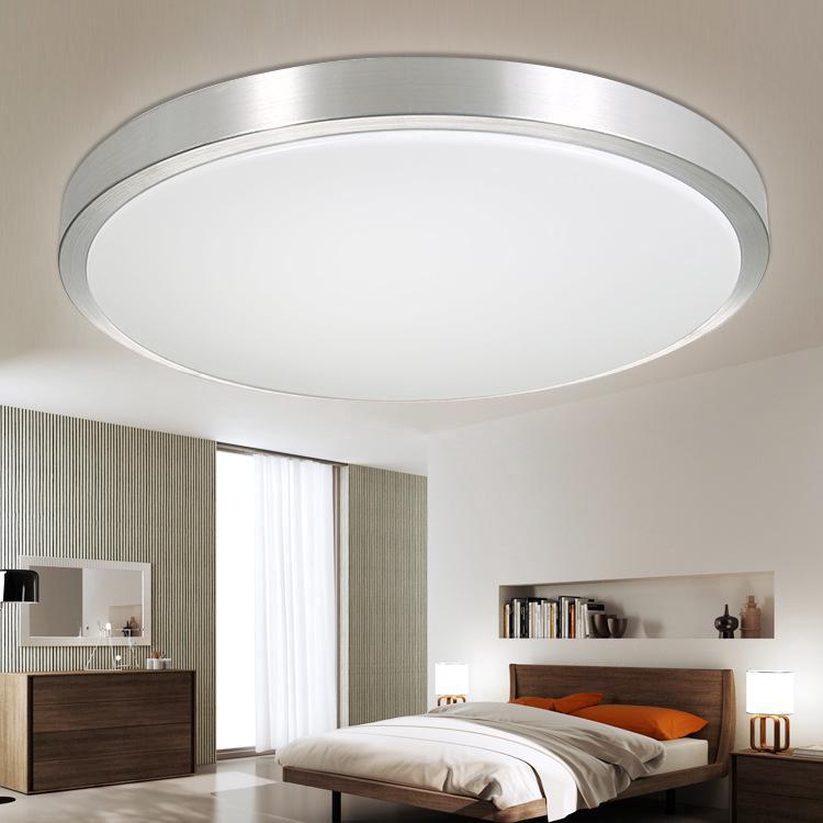 Plafonnier LED Design moderne Blanc froid 6000K Plafonnier LED rond ...