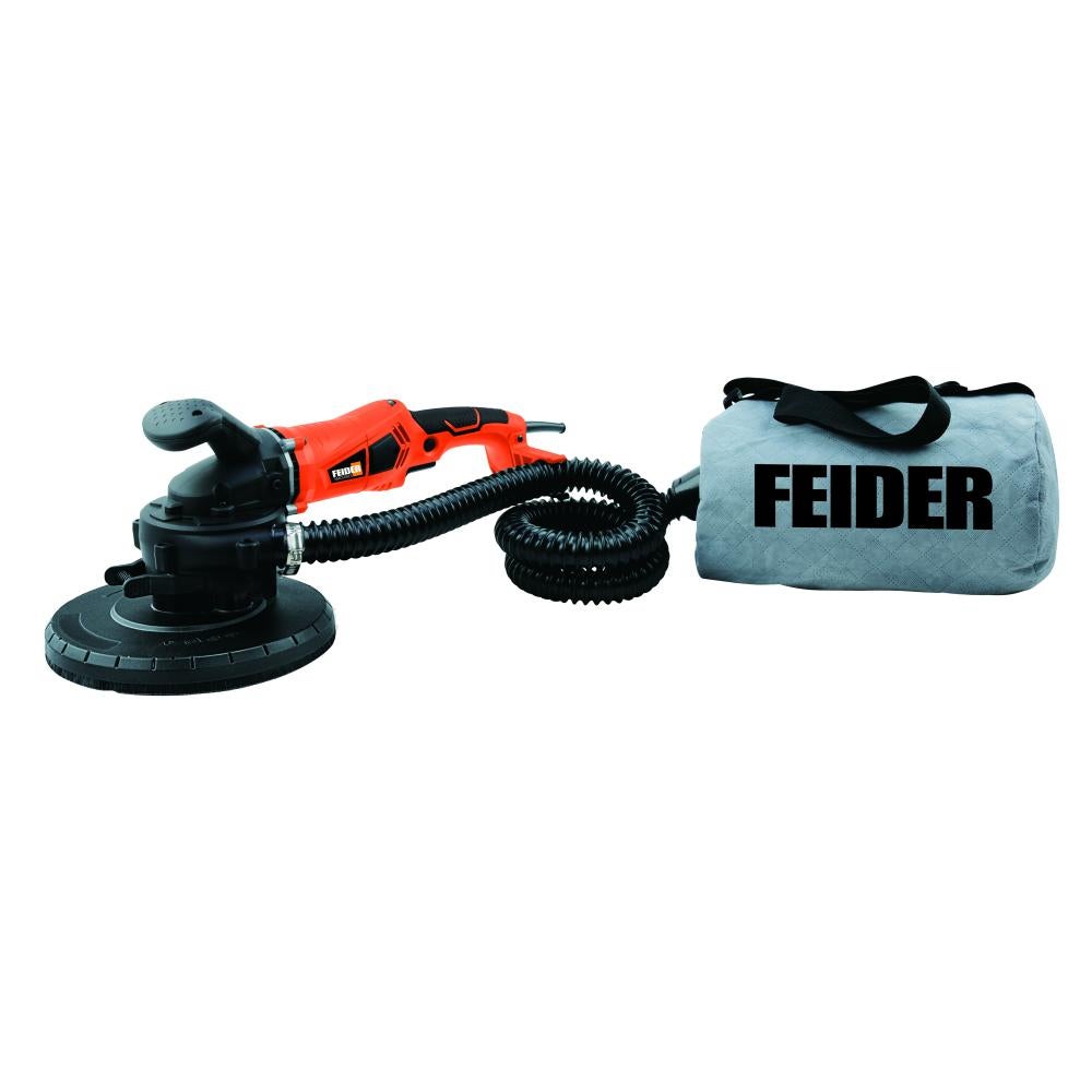 Ponceuse Plâtre 1200 W 225 mm Variateur de Vitesse et Aspiration ...