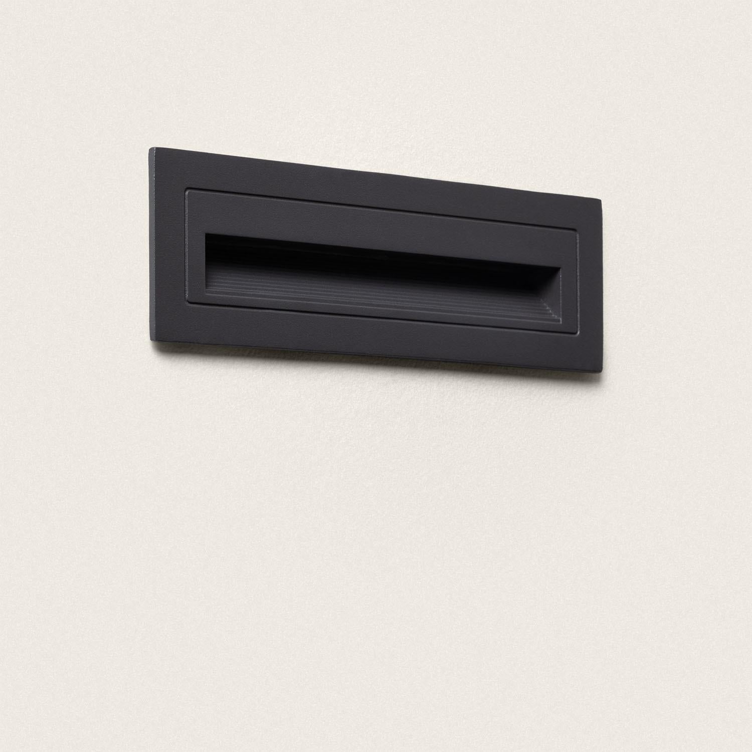 Ledkia - Baliza Exterior LED 3W Empotrable Pared Antracita Path ...