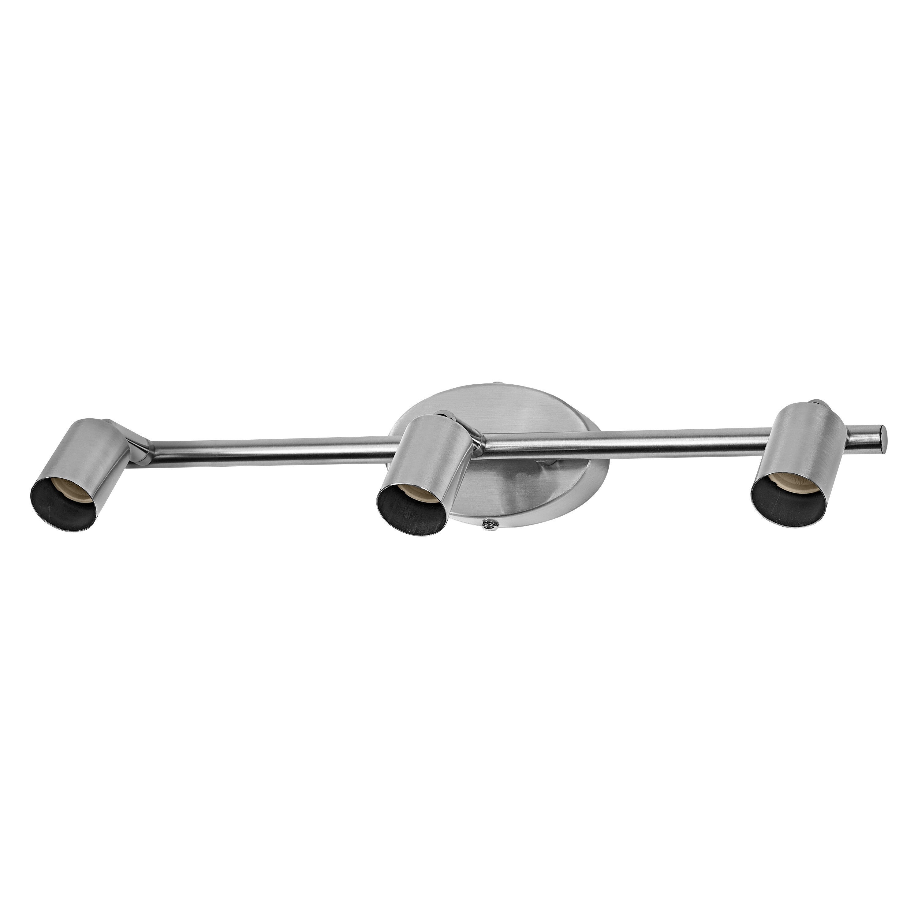 OSRAM LED Spot Cylinder ceiling spotlight 3x GU10, Brushed Nickel ...