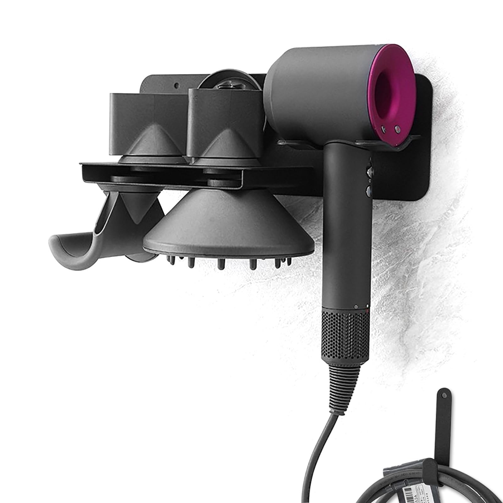 Support Séche-Cheveux Compatible Dyson Supersonic, Porte Mural sans ...