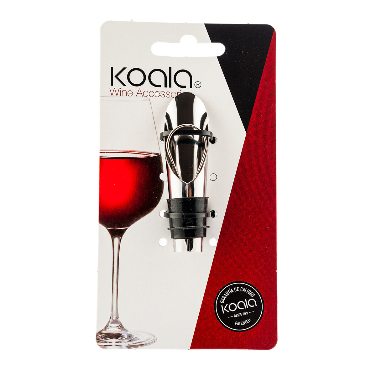 Tapón Vertedor Koala Antigoteo Metal Acero Inoxidable (7,6 x 2 cm ...